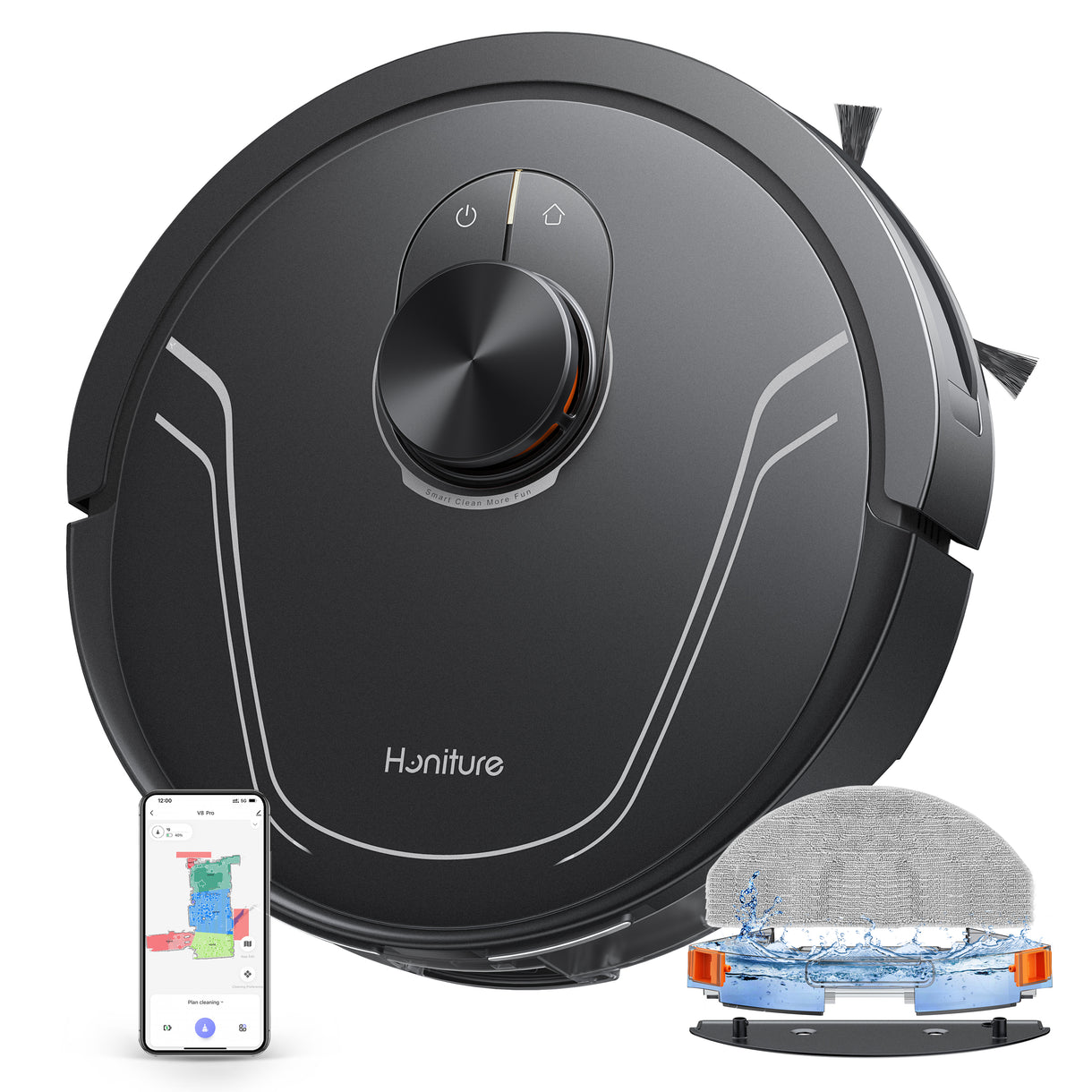 Honiture Robot Vacuum Cleaner V8 Pro